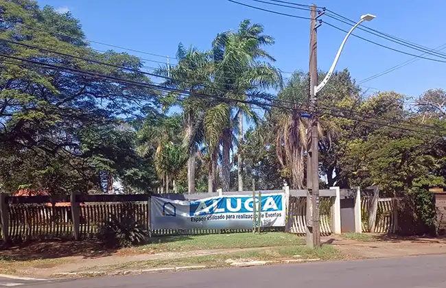 Aluga-se para eventos - Angelo Rigon
