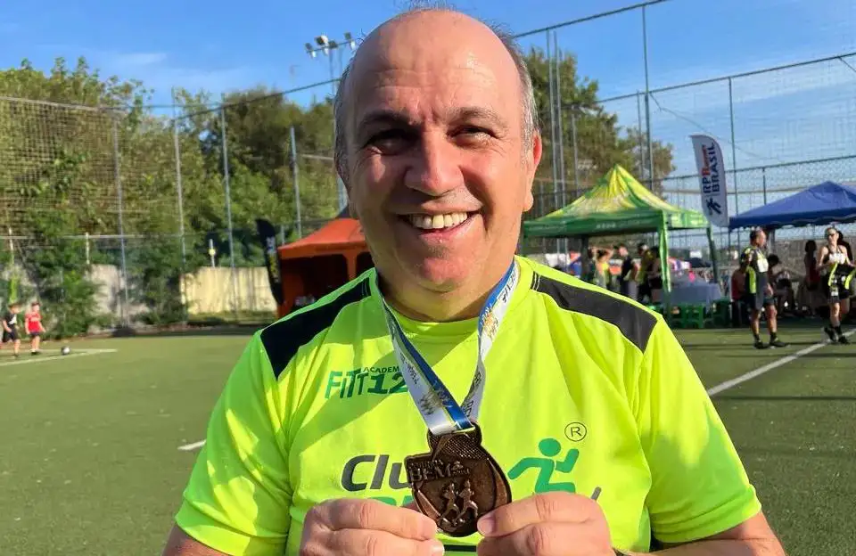 Primeira prova concluída - Angelo Rigon